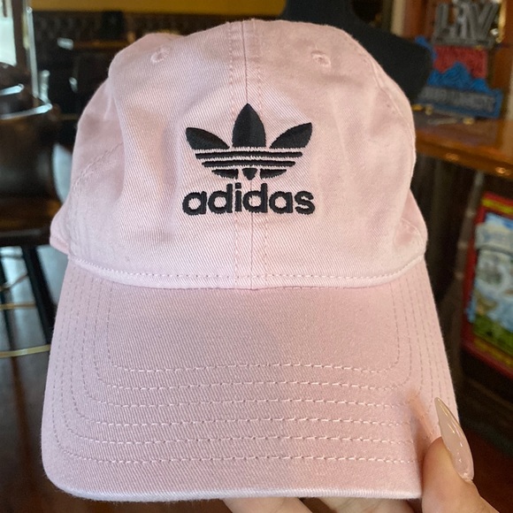 adidas | Accessories | Nwt Adidas Baby Pink Cap | Poshmark